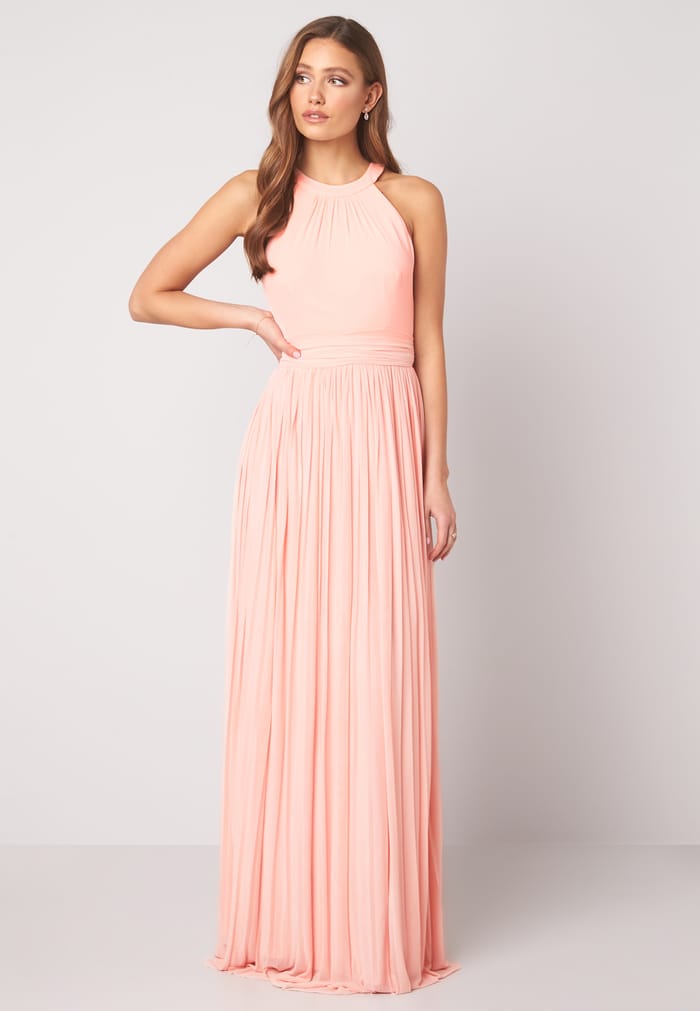 Moments New York Linnea Pleated Gown - Bubbleroom