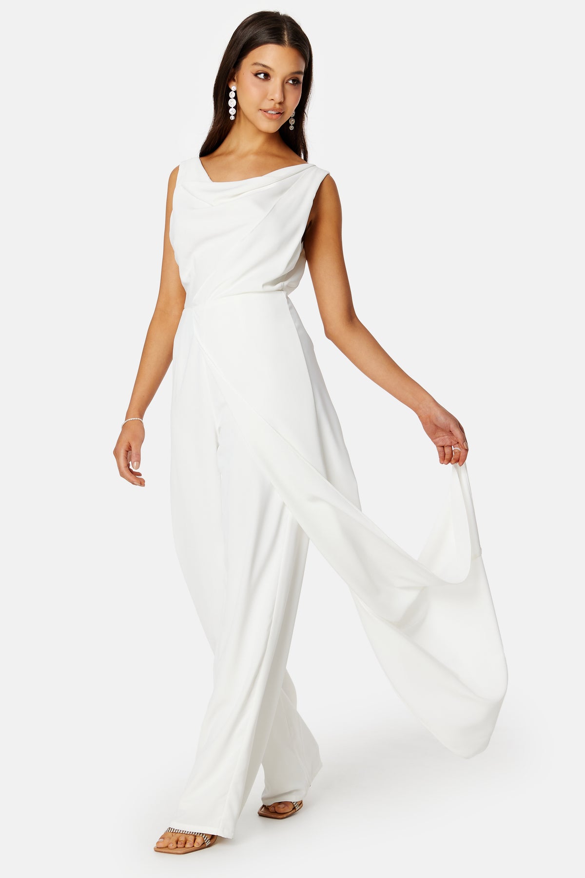 Bubbleroom occasion – Harlynn Jumpsuit – Alternative bridal dresses – White