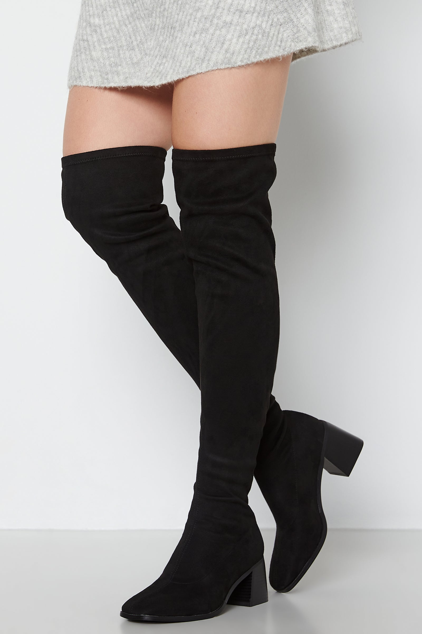 Only – Bijou-2 Overknee Boot – Ankle boots – Black